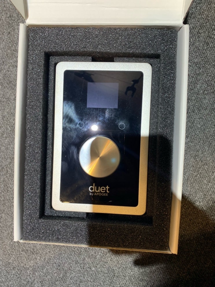 아포지듀엣2 apogee duet for mac pc ios 사용기 : 네이버 블로그