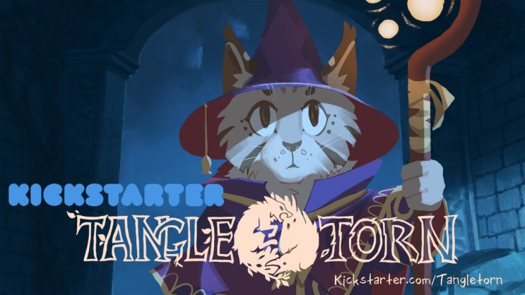 수인 나오는 로그라이크 덱 빌딩 카드게임 Tangletorn 킥스타터 홍보 영상 : 네이버 블로그