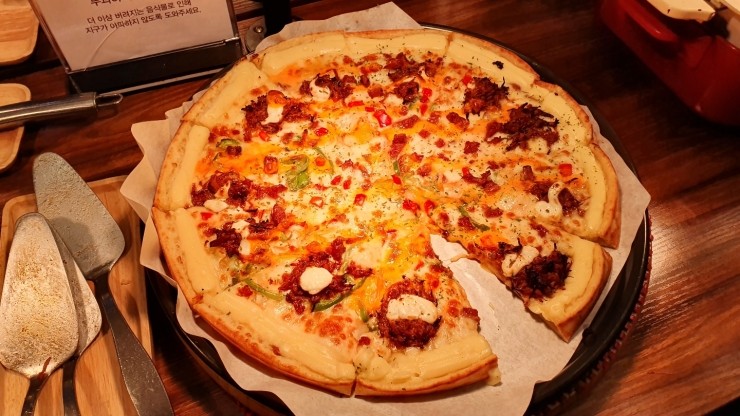 강남구청역 피자, 미스터피자에서 나 혼자 피자뷔페! : 네이버 블로그