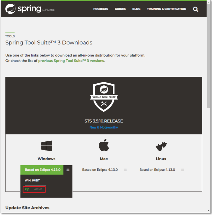 [Spring] STS 설치 및 구성 : 네이버 블로그