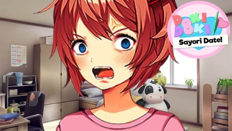 [스팀, 공포게임] 두근두근 문예부 사요리 데이트! 모드(Doki Doki Literature Club! Sayori Date ...
