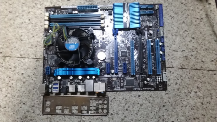 (품절)인텔 2세대 샌디브릿지 I7-2600+ASUS P8H67 메인보드+정품쿨러(중고) : 네이버 블로그