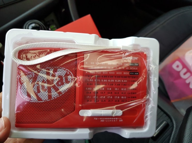 던킨도너츠 키캣라디오 / 처키쿠션 : 네이버 블로그