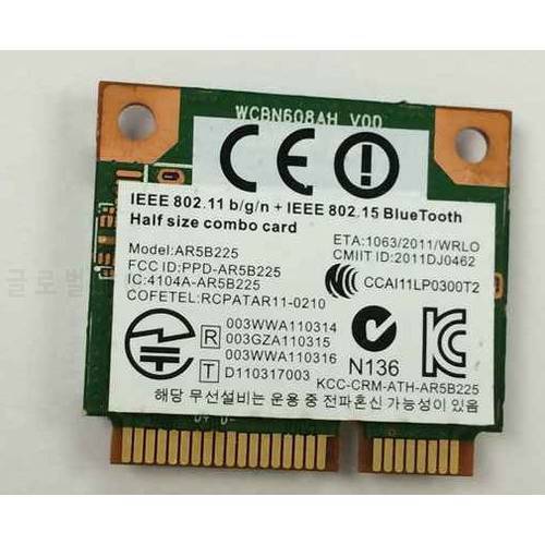 SSEA 새로운 Atheros AR5B225 WIFI 블루투스 BT 4.0 미니 PCI-E/G1062967, 상세내용참조 ...