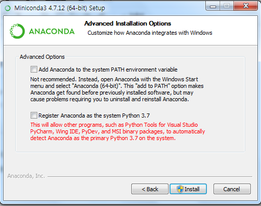 miniConda 설치하기 : 네이버 블로그