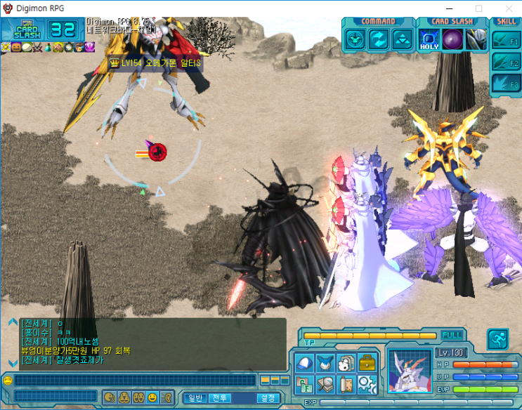 [디지몬RPG/디알]새롭게 악역디지몬으로 추가된 오메가몬 알터S 리뷰! : 네이버 블로그