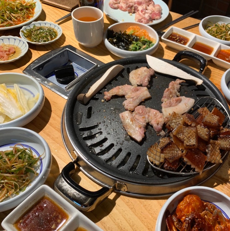 광안리 고깃집 껍데기가 존맛탱인 광안리맛집 초필살돼지구이 네이버 블로그