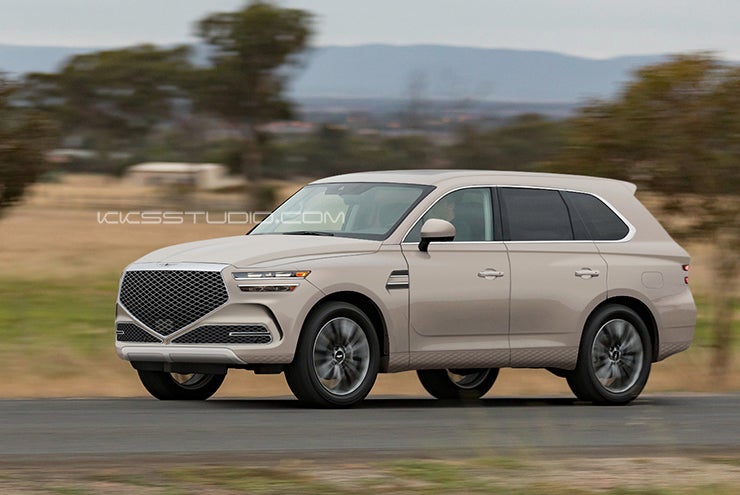 제네시스 GV90 가상 예상도 - 202* Genesis GV90 Rendered? : 네이버 블로그