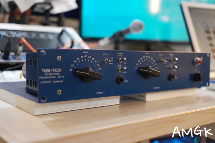 [마이크프리앰프] Tube-Tech MP1A 진공관 교체하기 : 네이버 블로그