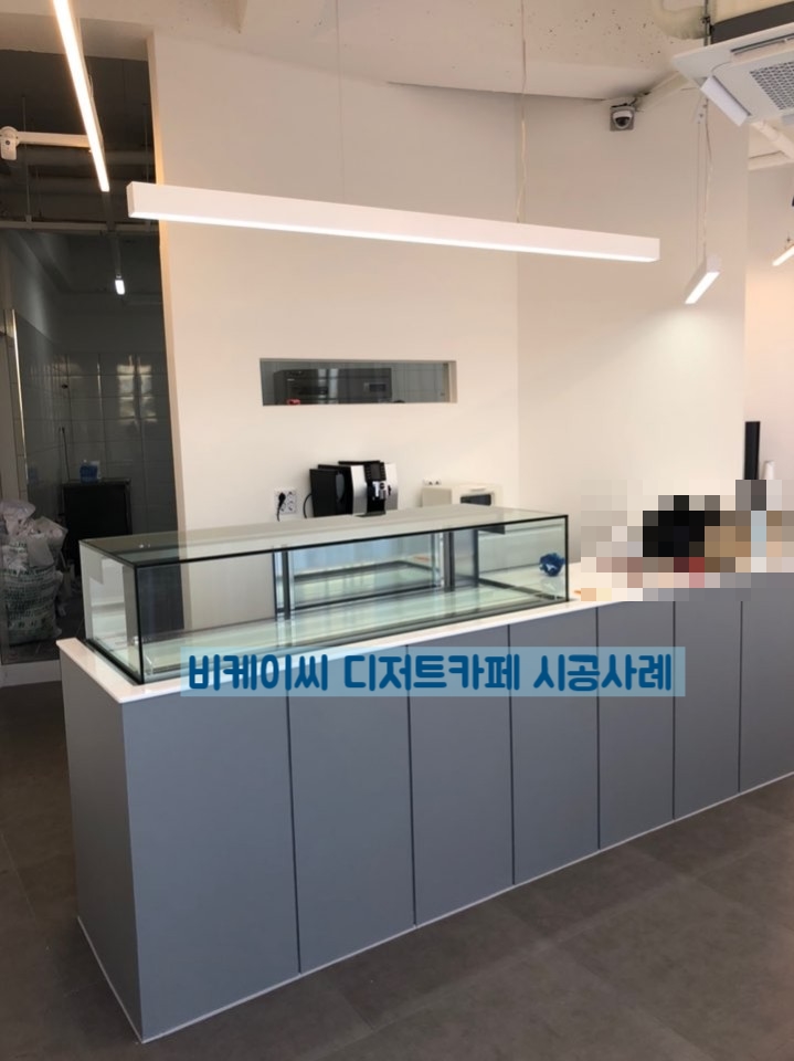 디저트 카페 장비 시공 케익 쇼케이스 냉장고 작업대 싱크대 네이버 블로그