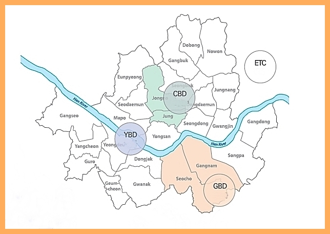 수도권 업무지구들 YBD,GBD,CBD,BBD,ETC & SBD : 네이버 블로그