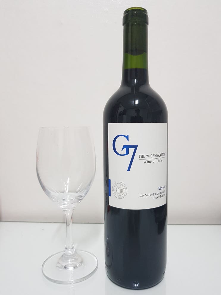 [대학생의 와인 리뷰] G7 Merlot - 가성비 와인 : 네이버 블로그