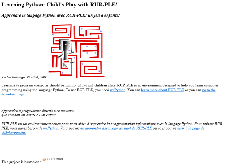 파이썬 RUR-PLE 설명 및 다운로드 : 네이버 블로그