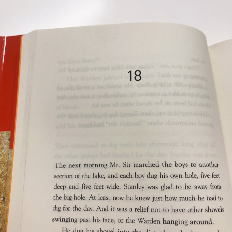 [영어원서] Holes-Chapter 18&19 / the sleep cleared from his head : 네이버 블로그