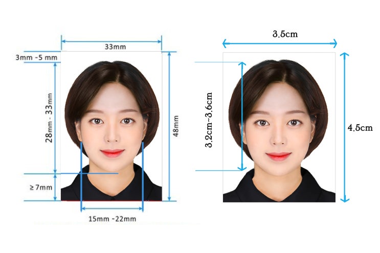 정확한 중국비자사진 규격과 규정 알고준비하자! : 네이버 블로그