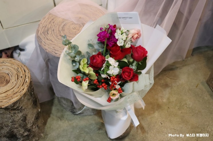 진해꽃집 진해꽃배달 진해석동꽃집추천 원스윗데이 합격선물로 생화꽃다발 주문 네이버 블로그
