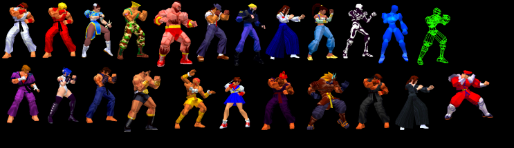 Street Fighter EX Plus Alpha Palette : 네이버 블로그