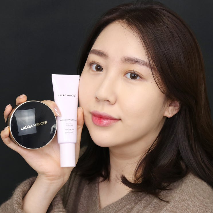 로라 메르시에 퓨어 캔버스 프라이머 And 플로리스 뤼미에르 래디언스 퍼펙팅 쿠션 모공이 싹 가려져요 네이버 블로그