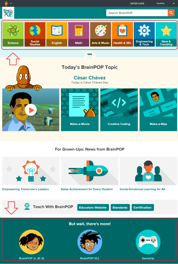 [홈스쿨링] Flash 애니메이션과 함께하는 영어 공부 브레인팝(BrainPOP) : 네이버 블로그
