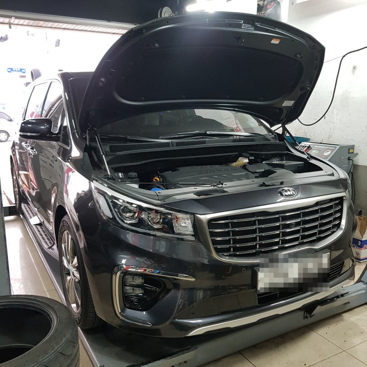 올뉴카니발 / 승차감 개선 / 뒷자리 울렁거림해결 / 테인일체형서스 / TEIN STAZ : 네이버 블로그