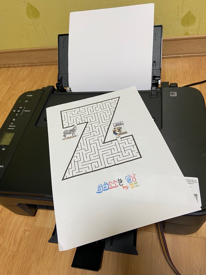 * 여러 대를 연결하여 쓸 수 있는 편리한 와이파이 무한잉크프린터 캐논 TS3320(=TS3390) : 네이버 블로그