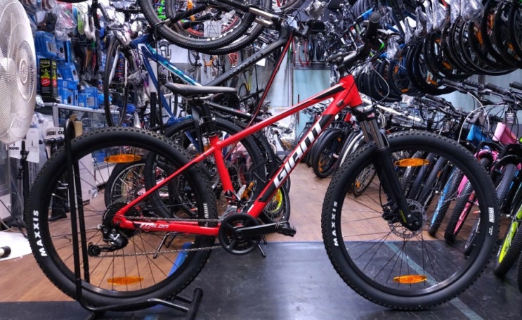 용인자전거수지자전거분당자전거 27단 생활용 입문 Mtb 자이언트 타론 3 출고 용인 수지 엠티비스카이 네이버 블로그