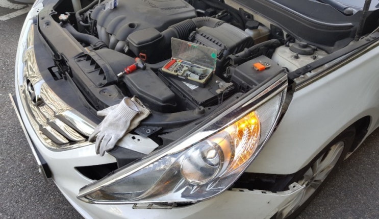 YF소나타전조등탈거하기 방향지시등 깜박이 교환하기 : 네이버 블로그