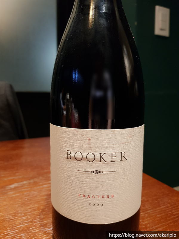Booker Vineyard, Fracture Syrah, Paso Robles, 2009 (부커 빈야드, 프랙쳐 시라 ...
