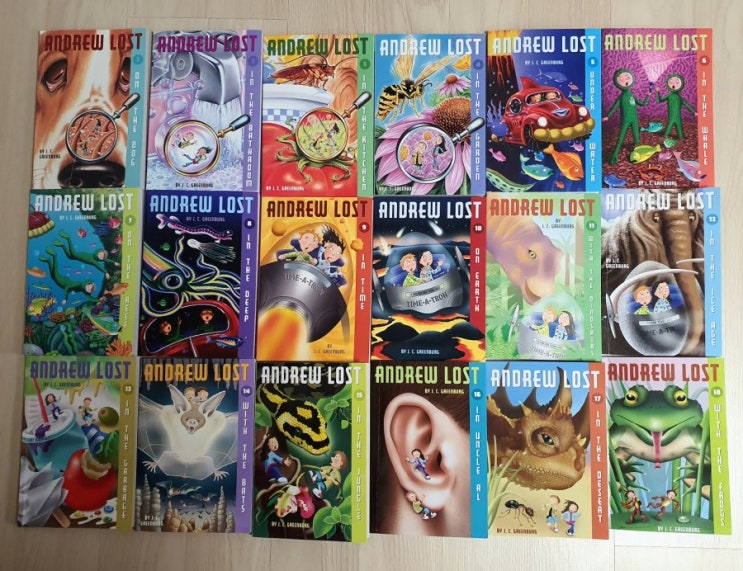 ANDREW LOST 앤드류 로스트_과학 좋아하는 아이들 모여요 3점대 챕터북 추천 : 네이버 블로그