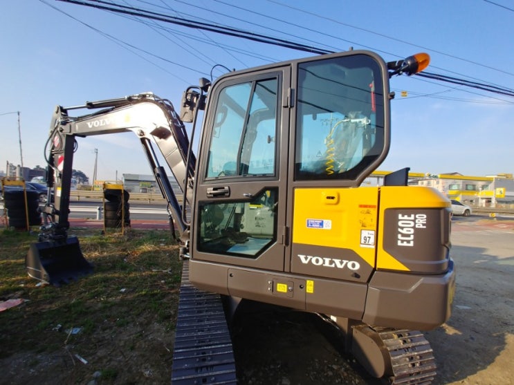 볼보02포크레인 EC60E Pro 열차단썬팅 : 네이버 블로그