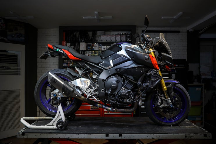 YAMAHA MT10 바이크타이어 전문점 브라더모터스 엔진오일 쉘울트라 피렐리 엔젤GT 오토바이타이어 교환 : 네이버 블로그
