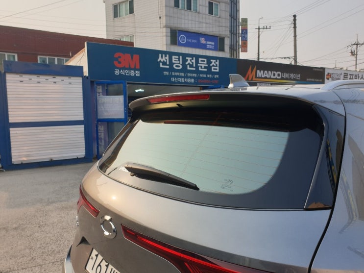 르노 삼성 Qm6 브이쿨 Vkk 썬팅만도x7 블랙박스안동 틴팅열반사 썬팅열차단자외선차단tser금속필름vkool