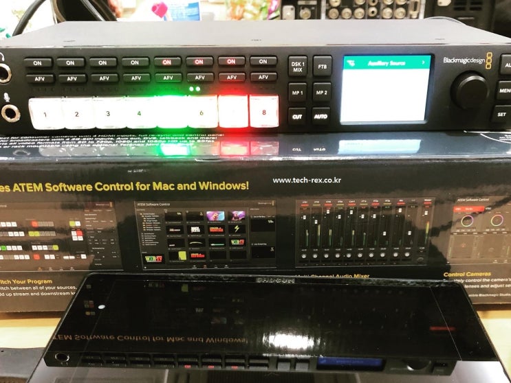 T-Rex | ATEM Television Studio HD, UltraStudio Mini Recorder 납품 완료 ...