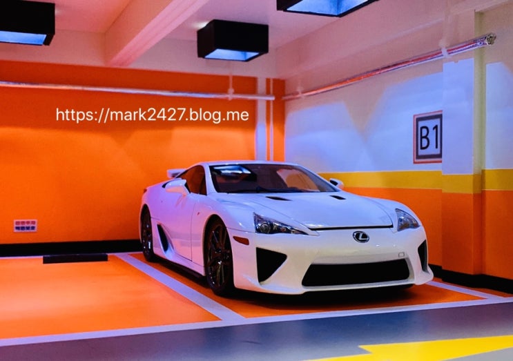 [1/18] AUTOART LEXUS LFA WHITE with diorama : 네이버 블로그