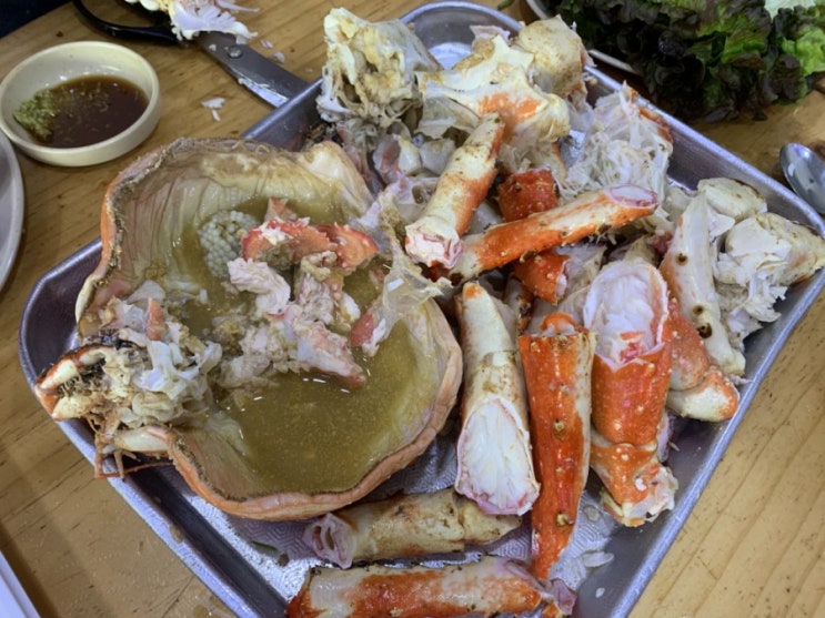 노량진수산시장 킹크랩 형제상회 모듬회 후기 네이버 블로그