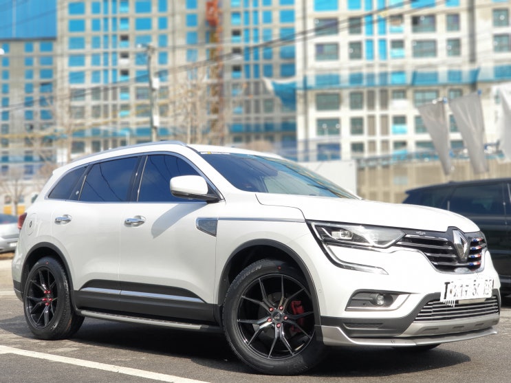 QM6 사제휠 인치업 추천 19인치 Y스포크타입휠 볼케이노 블랙클리어 추천 합니다. : 네이버 블로그