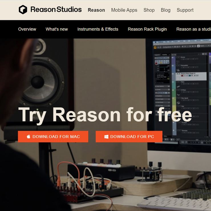 Reason 10.4 Lite 무료 DAW 다운로드 (Feat. Figure / Reason Compact) [녹음/레코딩 ...