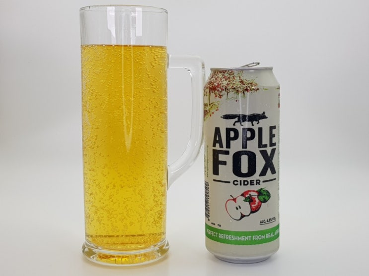 ♡혼술♡APPLE FOX CIDER《싱가포르에서 온 조금더 발효된 사과주 애플폭스사이다.ㅎㅎㅎ》_20200407 : 네이버 블로그