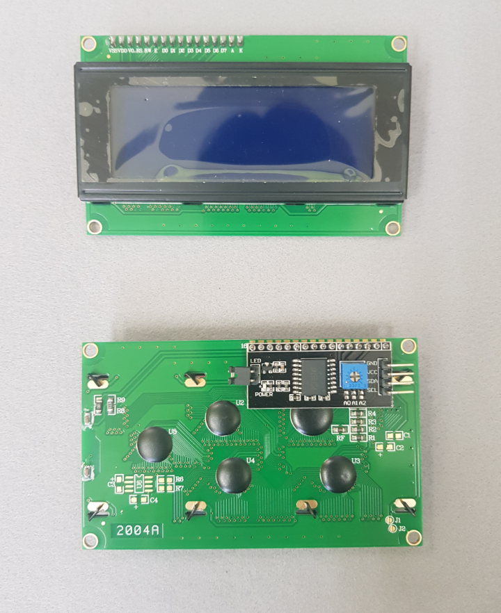 아두이노 2004 캐릭터 LCD(I2C) 사용 예제 : 네이버 블로그