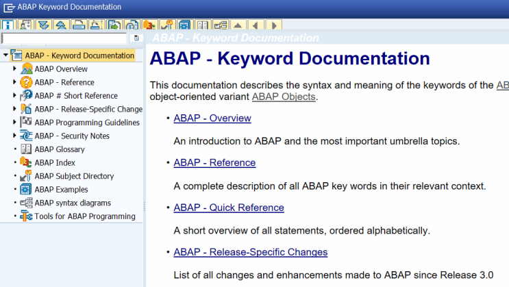[ABAP Tip] SAP 제공 ABAP 예제 활용하기 : 네이버 블로그