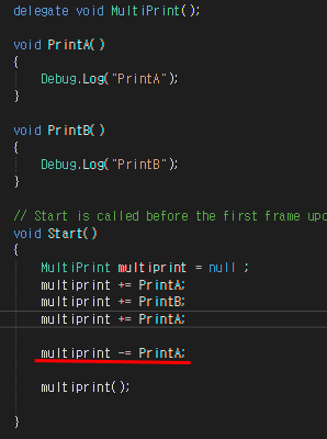 C#] Multicast Delegate : 네이버 블로그