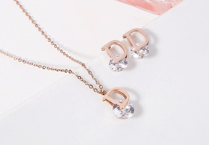 [DIOR] 디올 로고 D Lettering 심플 명품 목걸이 : 네이버 블로그