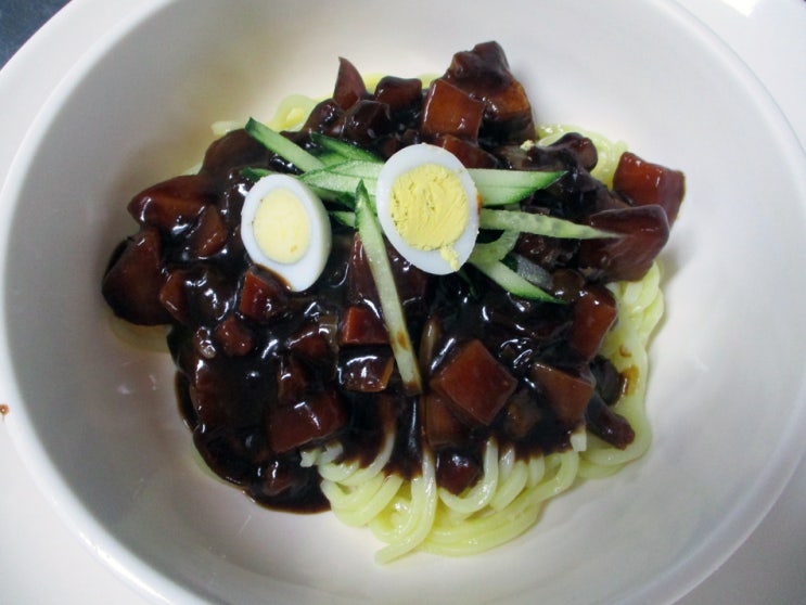 단체급식 짜장면 만들기 : 네이버 블로그