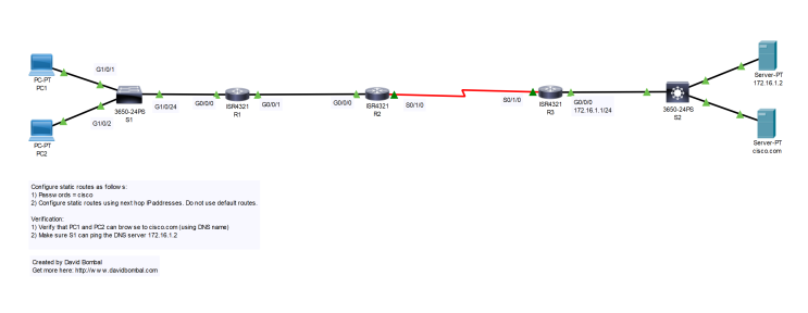 Static Route 실습 (CCNA) : 네이버 블로그