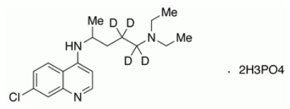 Chloroquine-d4 Phosphate Salt [C379967][CAS No. unlabelled: 50-63-5 ...