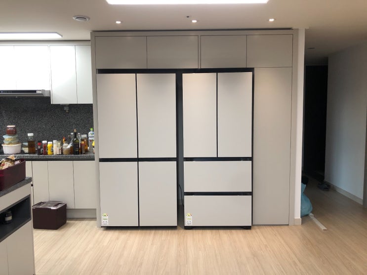 강동구 고덕아르테온 냉장고장 리폼/삼성 비스포크 냉장고 : 네이버 블로그