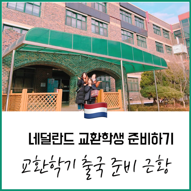 네덜란드 교환학생 거주허가증 신청 이후부터 출국직전까지 현황 업데이트 네이버 블로그