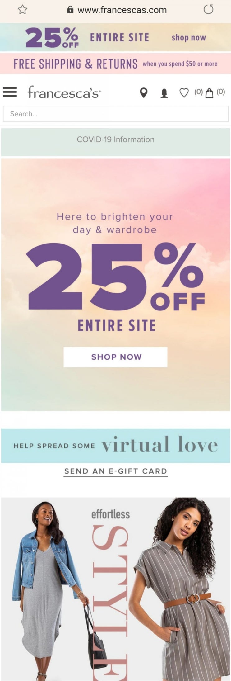 미국 쇼핑: 프란체스카스(francesca's) : 네이버 블로그