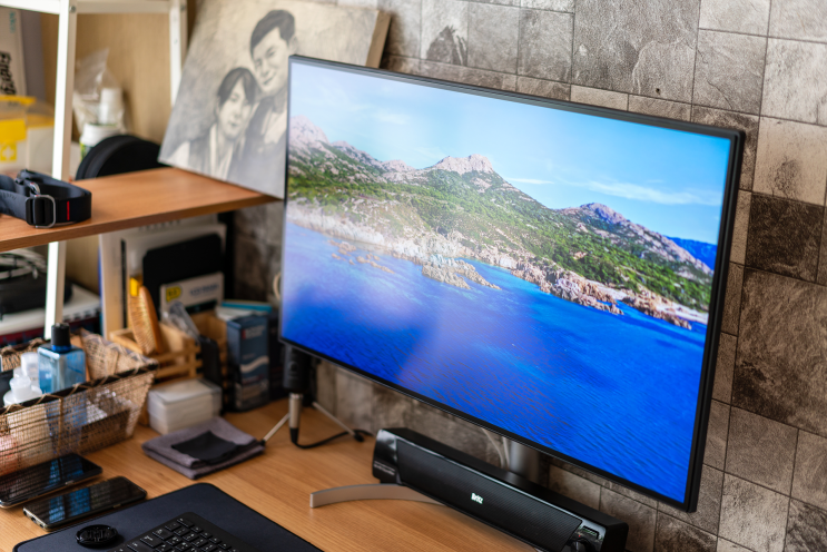LG 32UL950 4K 모니터 한 달 사용 리뷰 : 네이버 블로그