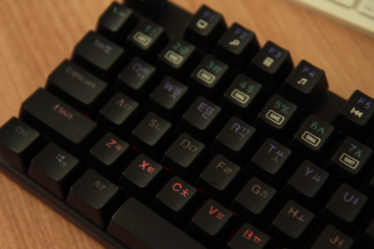 앱코 해커 기계식 키보드 K640 가성비 따짐 : 네이버 블로그